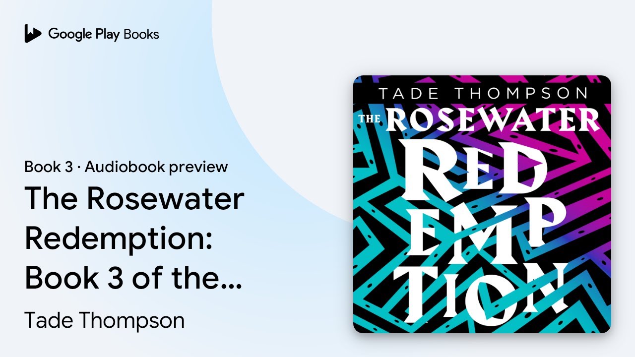 The Rosewater Redemption: Book 3 of the… Book 3 by Tade Thompson ...