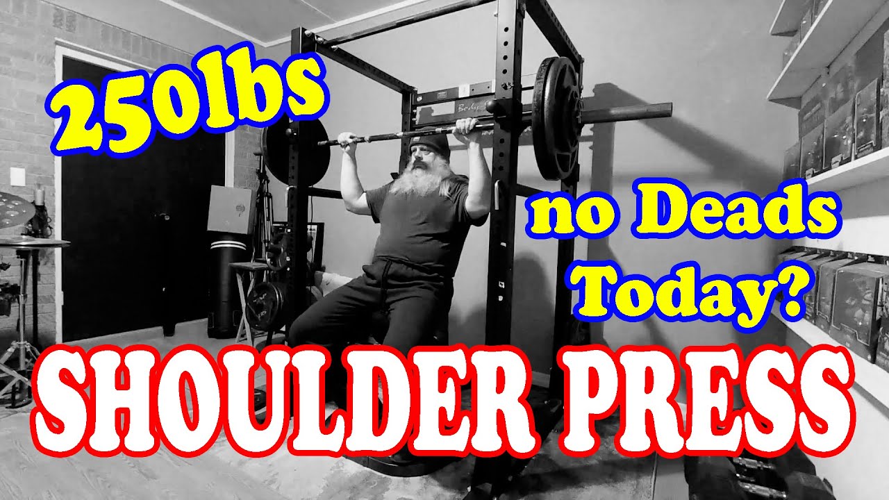 Shoulder Press Heavy Day 2 14 25 - YouTube