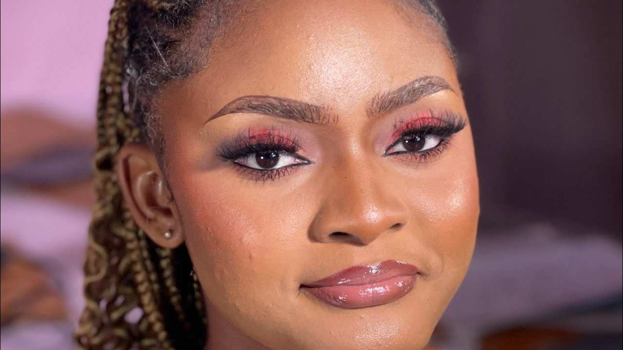 CLIENT MAKEUP TRANSFORMATION TUTORIAL - YouTube