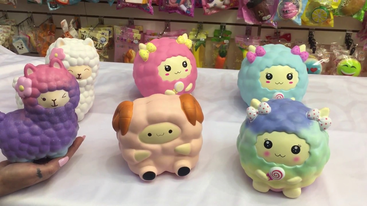 Cute Alpaca, Sheep & Lamb Squishy Squishies are adorable, Slow Rising ...