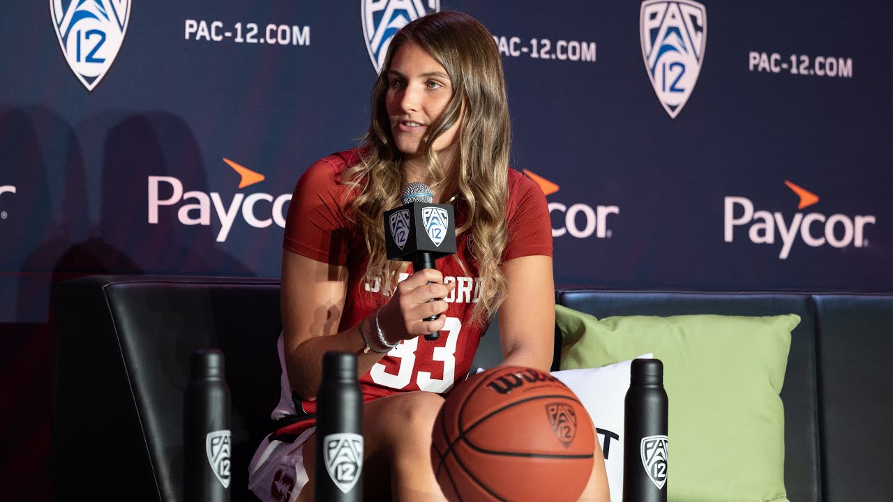 Hannah Jump Press Conference | 2023 Pac-12 Women’s Basketball Media Day ...