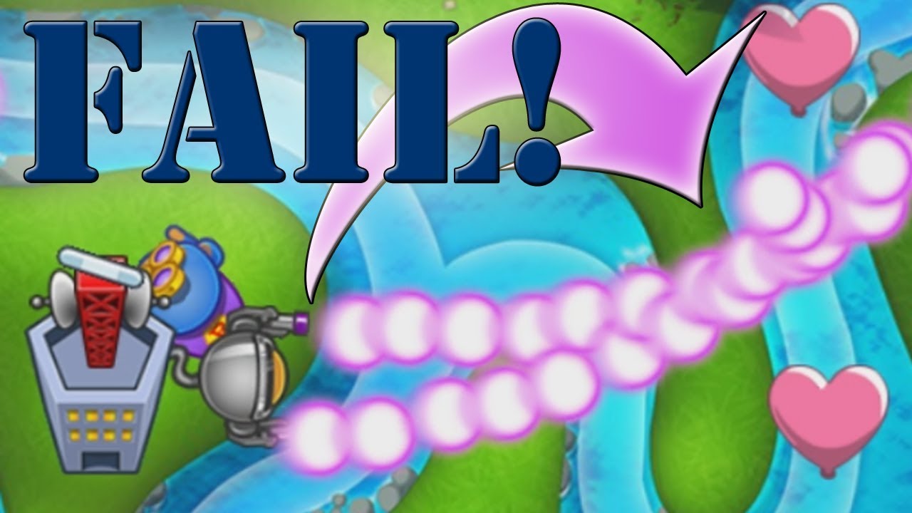 SUPER MONKEY FAIL ☆ BLOONS TD 5 - YouTube