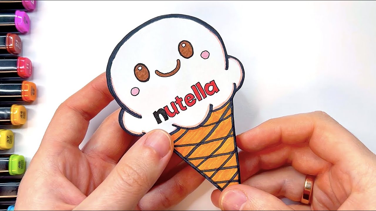 DIY Nutella Surprise Box Paper Craft / How to Make / Easy Paper Craft ...