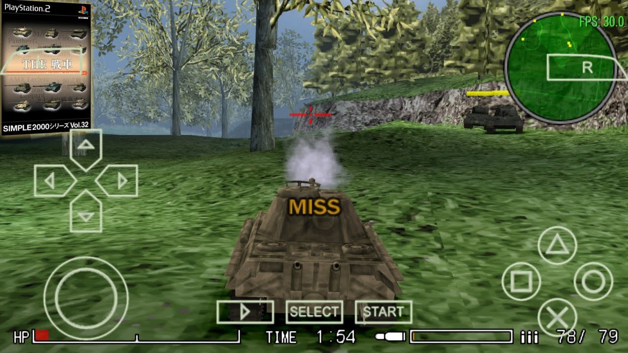 Game Tank Seru Cuma 70Mb Mirip Di PS2 ? - The Sensha PPSSPP Android ...