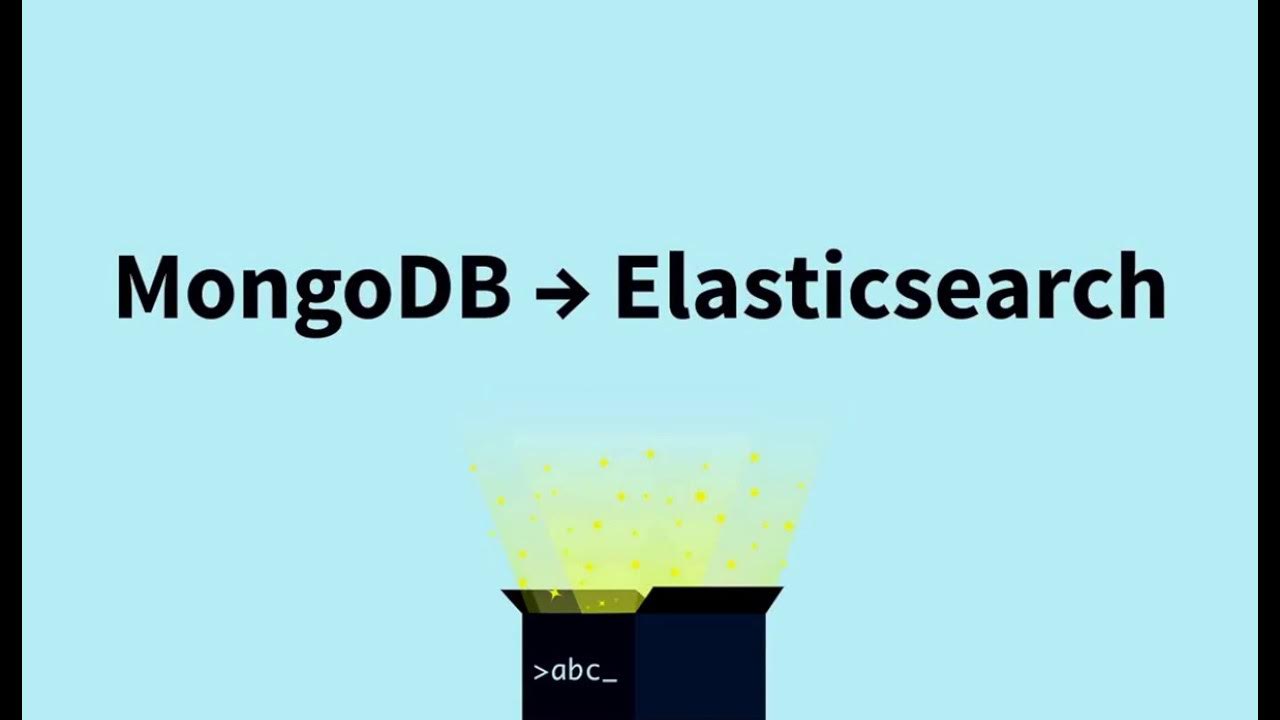 Importing MongoDB data to Elasticsearch - YouTube