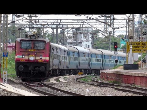 INDIAN RAILWAYS | 18464 SBC - BBS Prasanti Express skipping BYPL with ...
