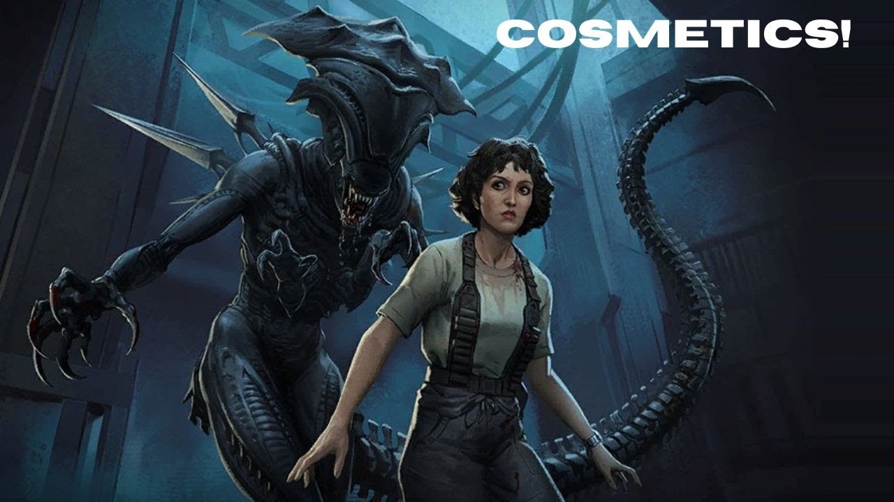 New Alien Collection Cosmetics Dbd Youtube