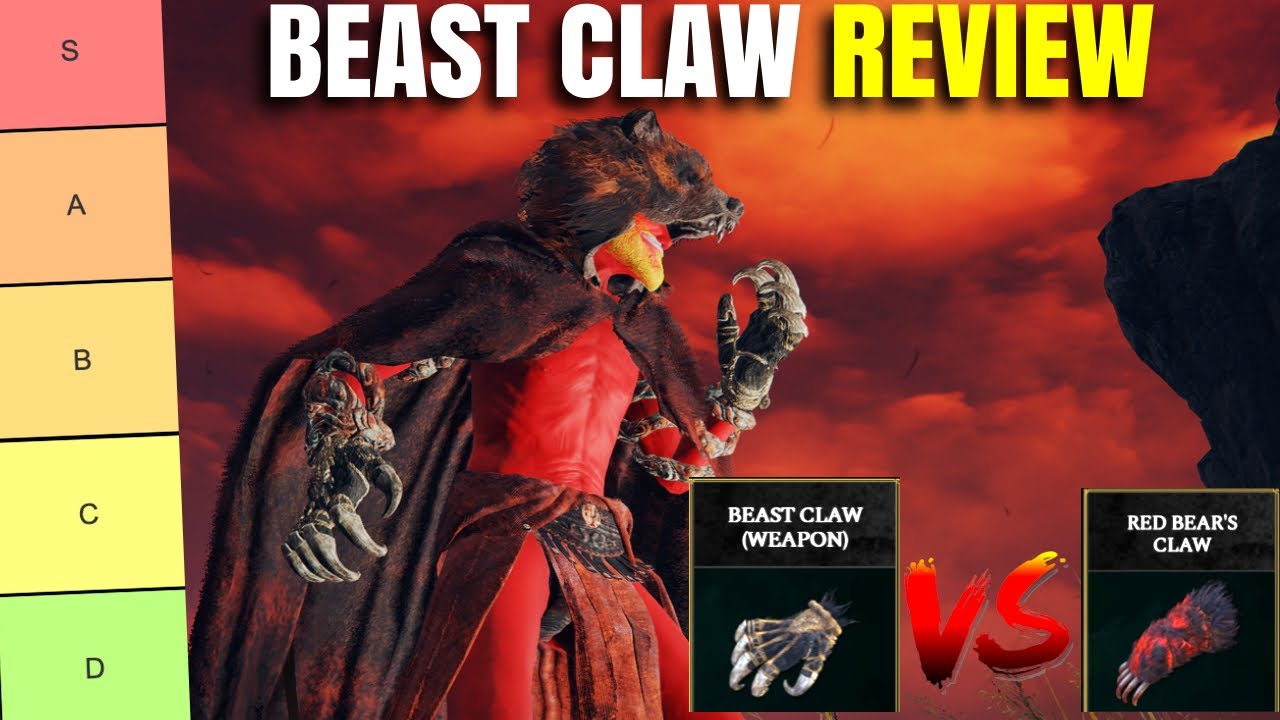 Best Elden Ring Beast Claw? Weapon Review/Tier List Patch 1.16 - YouTube