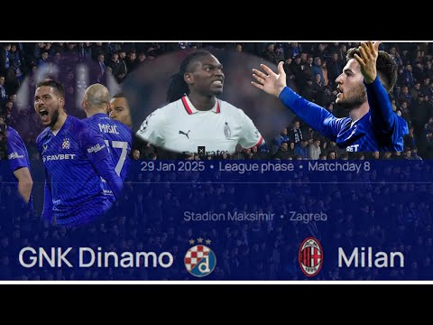 Dinamo Zagreb - AC Milan 2-1 (2025), Liga prvaka, 8. kolo