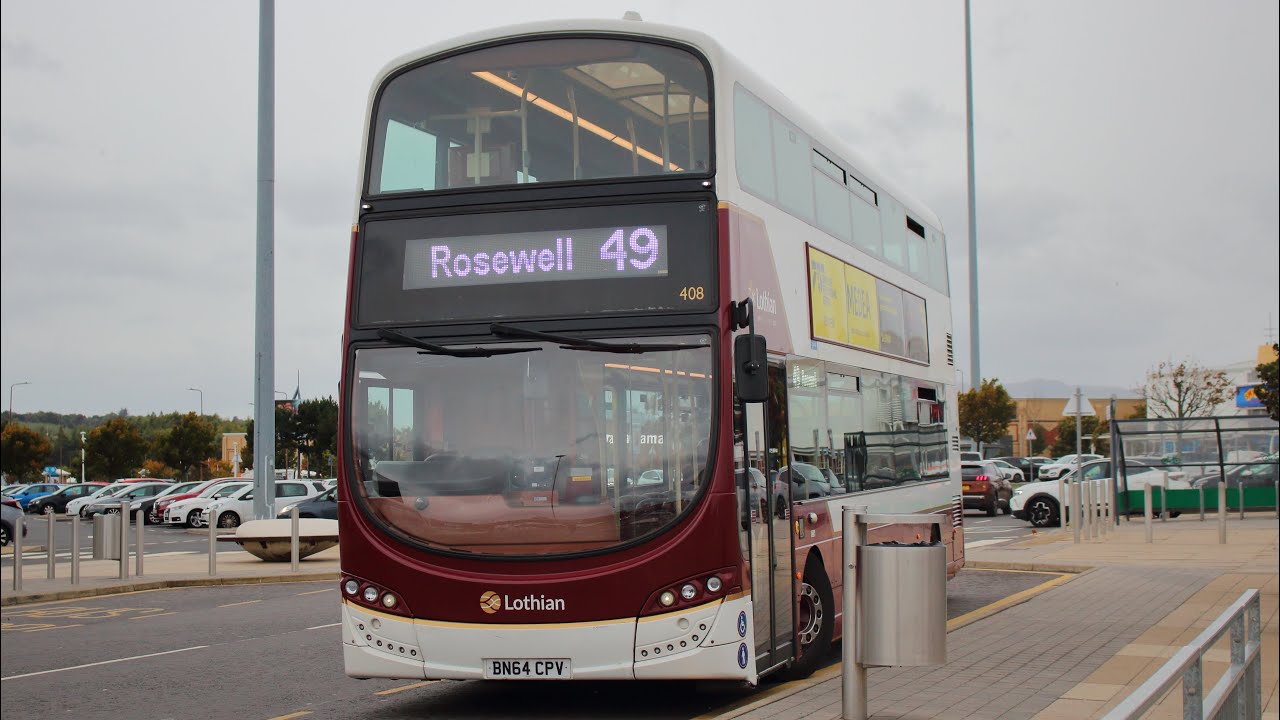 Lothian bus 408 | B5TL Gemini 3 | SN64 CPV Service 49 - YouTube
