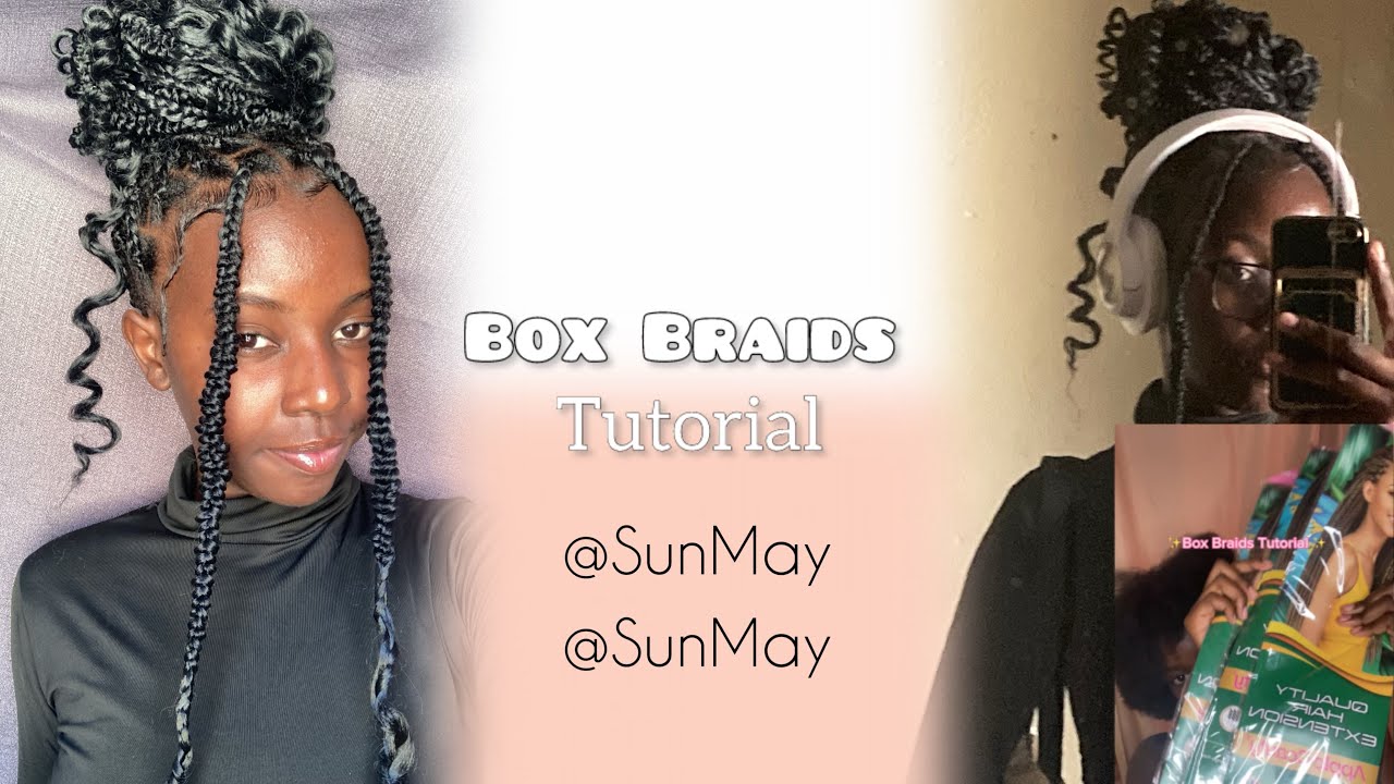 Box Braids Tutorial - YouTube