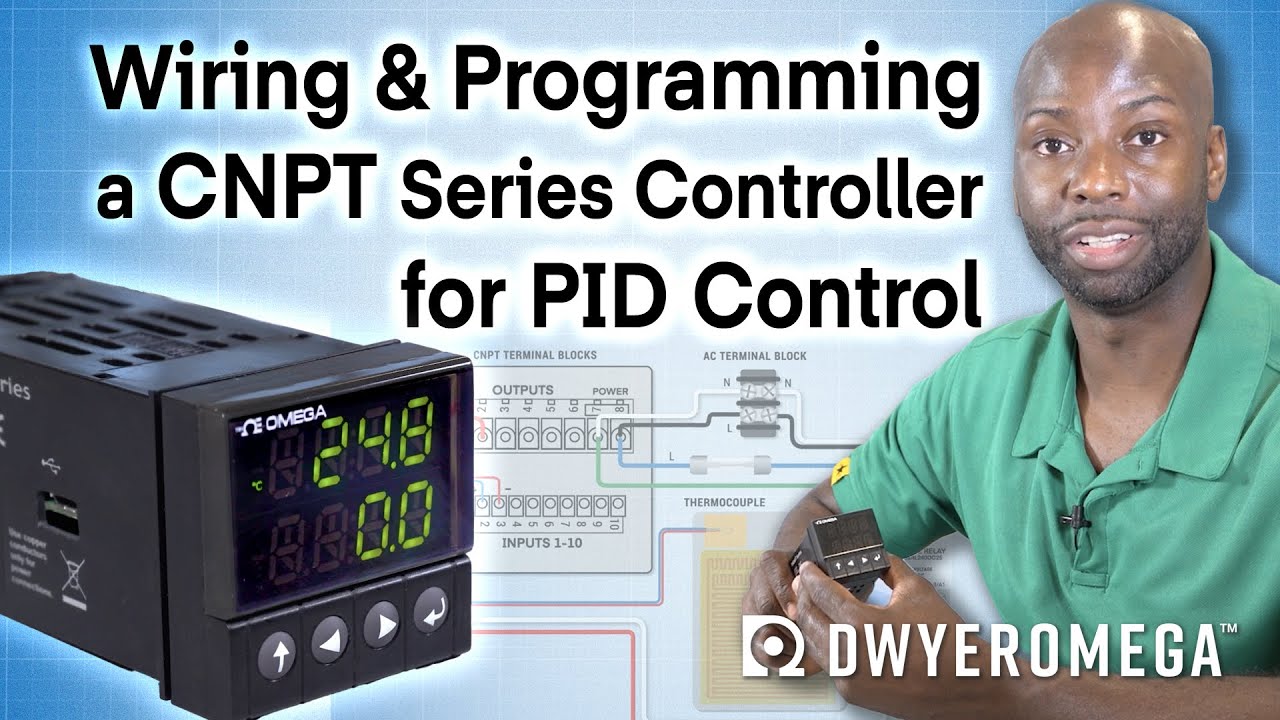 Wiring and Programming the CNPT Series Controller for PID Control - YouTube