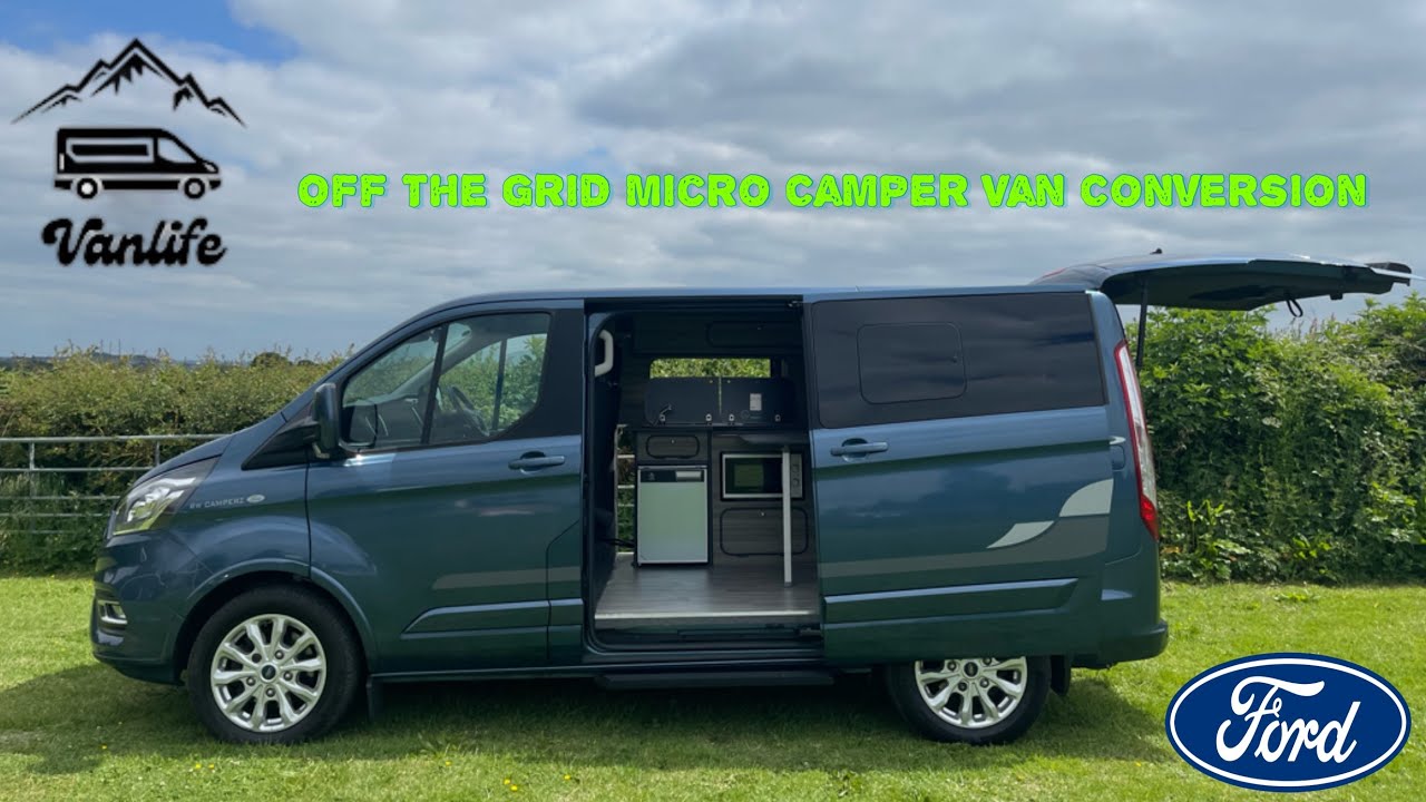 Off The Grid Micro Camper Van Conversion Van Build Tips & Ideas Ford ...