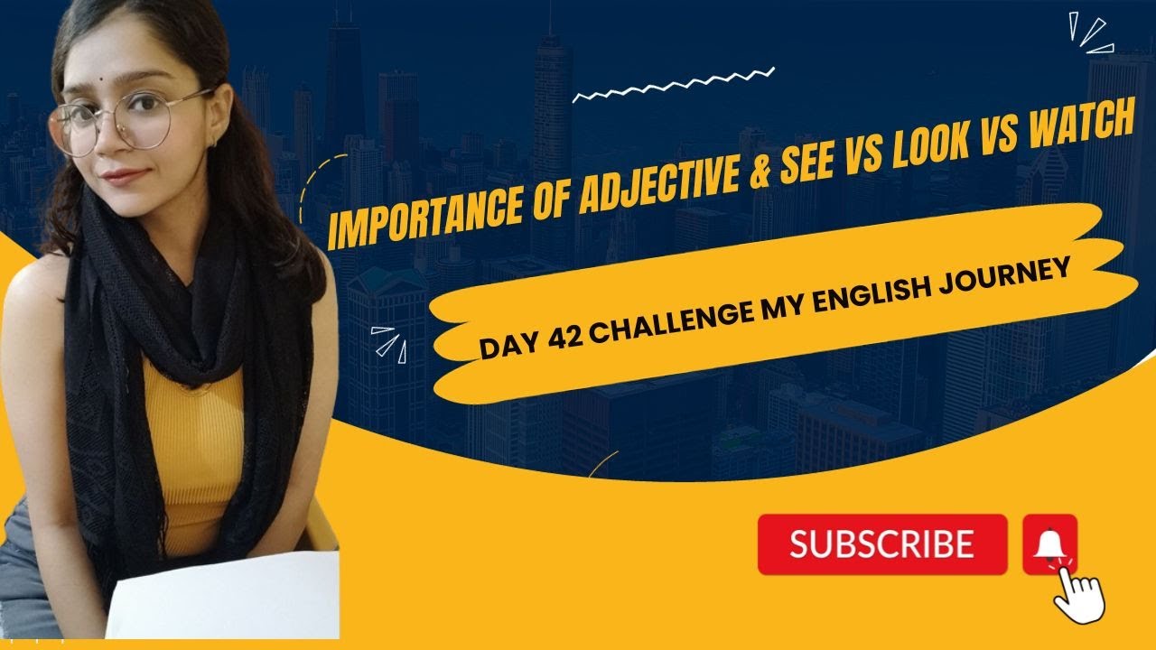 Day 42 of My English Learning Journey। English Journey| Daily challenge ...