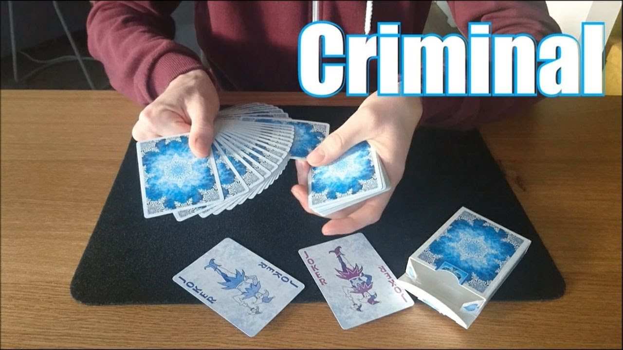 'Criminal' card trick - YouTube