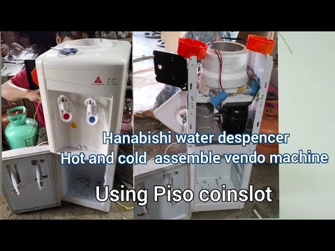 how to make a vendo machine.hanabishi water despencer hot and cold ...