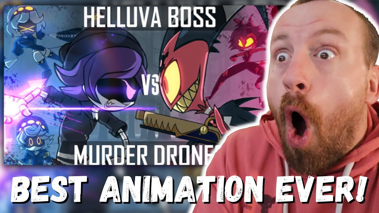 BEST ANIMATION EVER! HELLUVA BOSS VS MURDER DRONES (Short Crossover ...