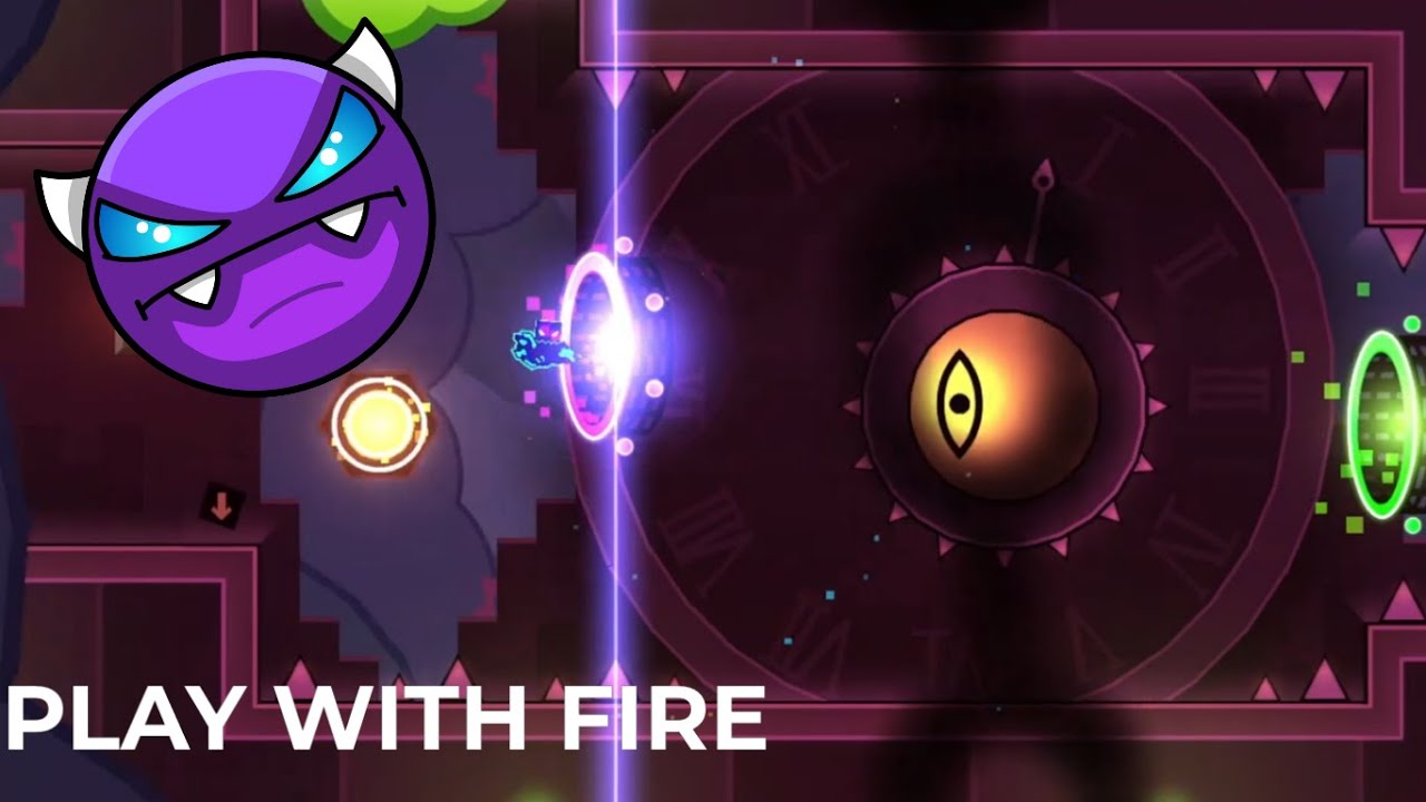 PLAY WITH FIRE (Demon) Geometry Dash 2.1 | Sayplay_45 - YouTube