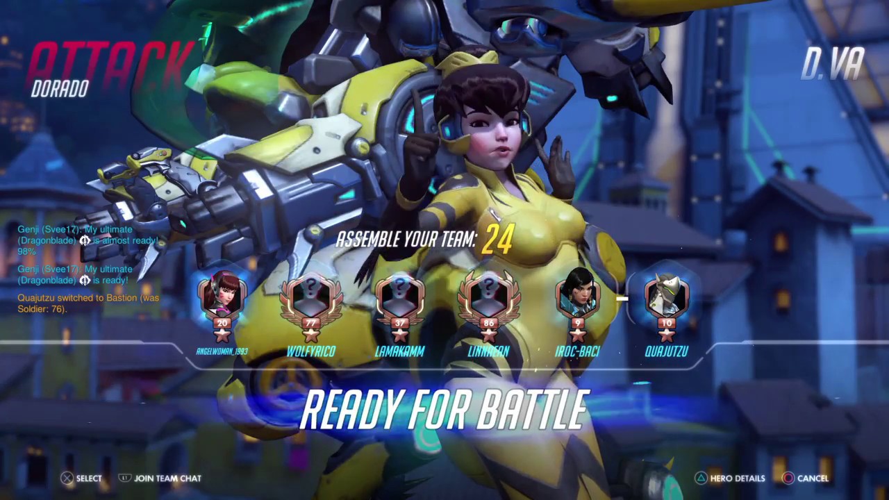 Overwatch beautiful Dva ult (Arcade mode Total Mayhem) - YouTube