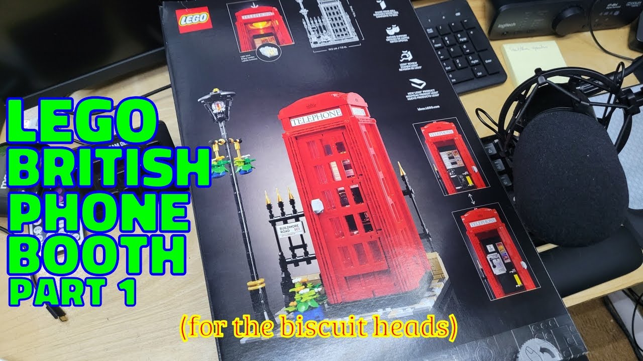 LIVE - Lego British Phone Booth - Part 1 - Feel the Genuine Lego ...
