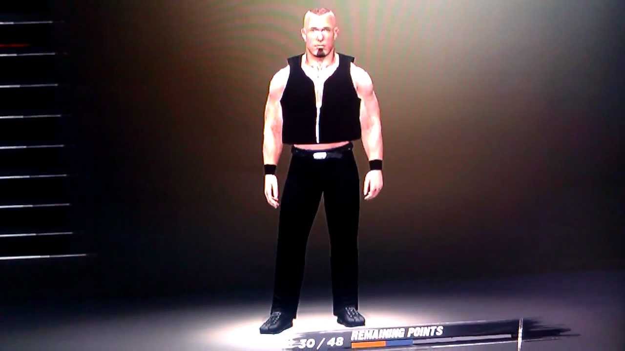 WWE'12 Bull Buchanan Attires - YouTube