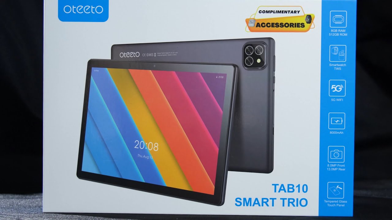 Oteeto TAB 10 Smart Trio | Tablet - YouTube