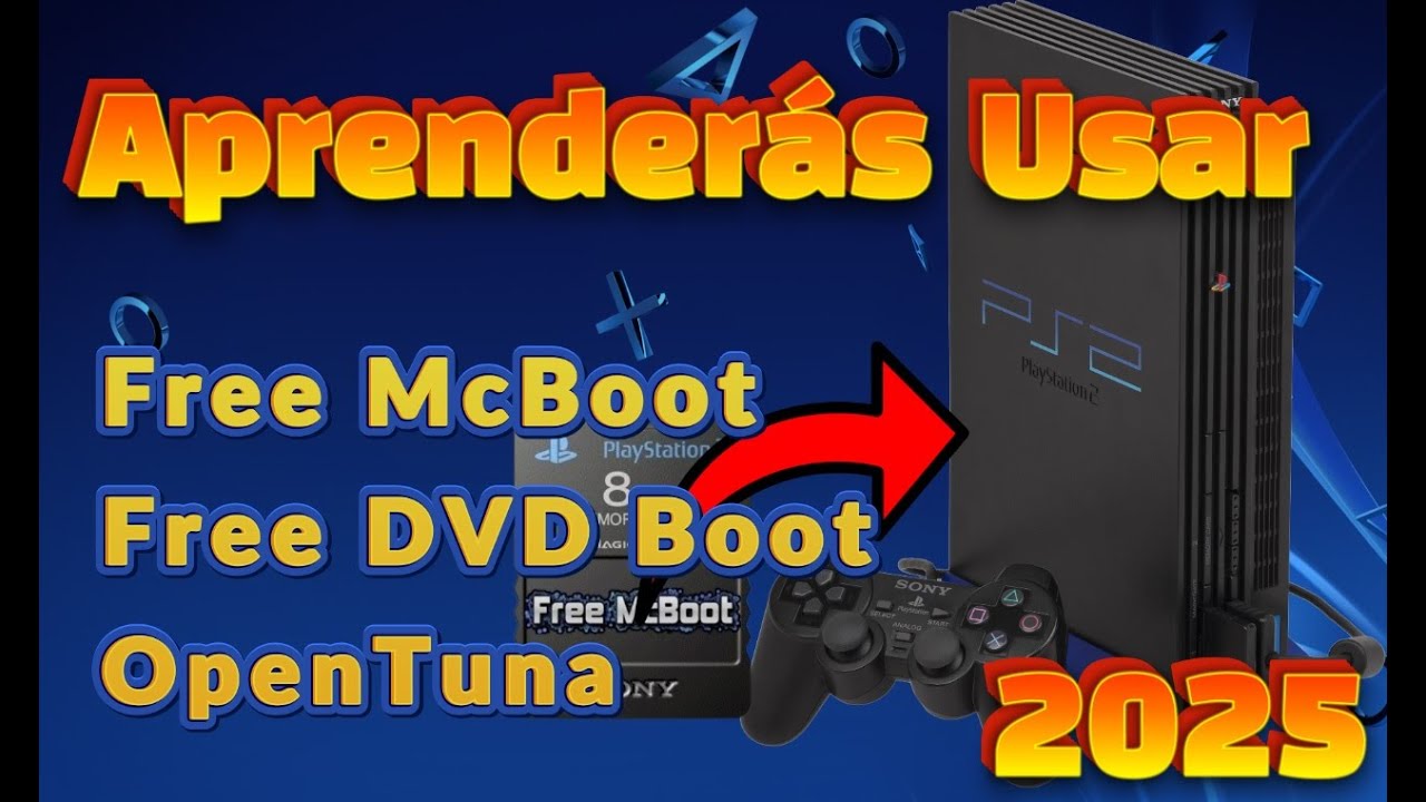 Cómo Instalar Free McBoot, Free DVD Boot y OpenTuna en PS2 (Playstation ...