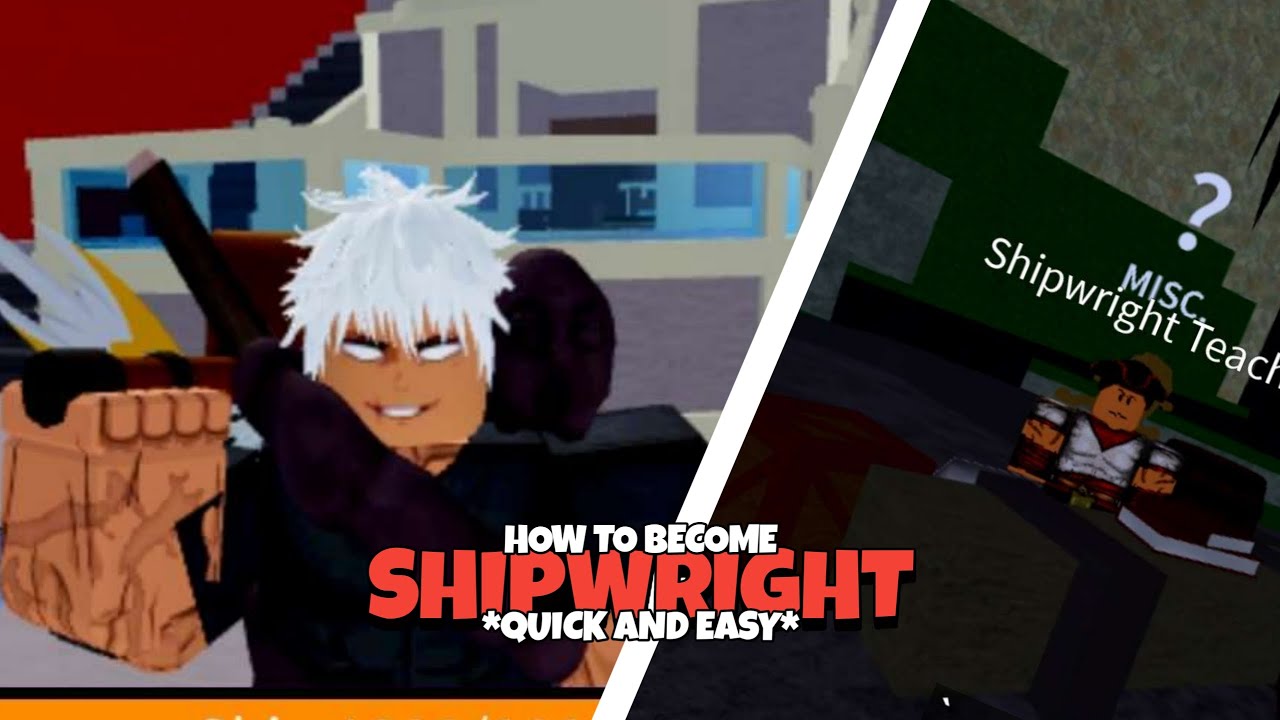 How to Become Shipwright Full Guide || Blox Fruits 2024 - YouTube