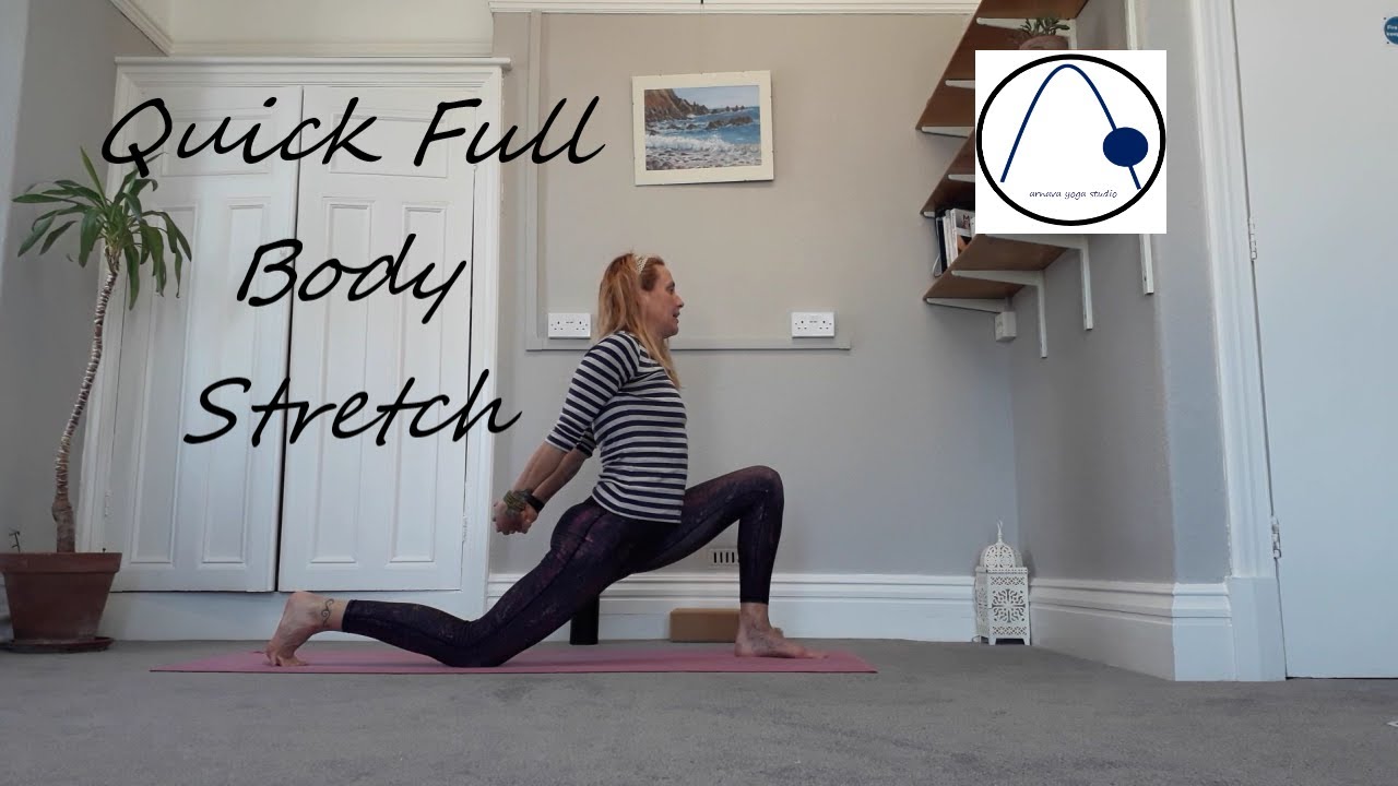 Quick Full Body Stretch - YouTube