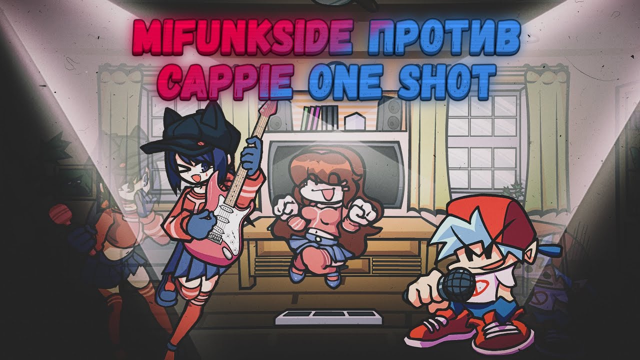 🎶КЕПОЧКА ПРОТИВ БОЙФРЕНДА 🎶 В MiFunkSide против Cappie One Shot MOD FNF ...