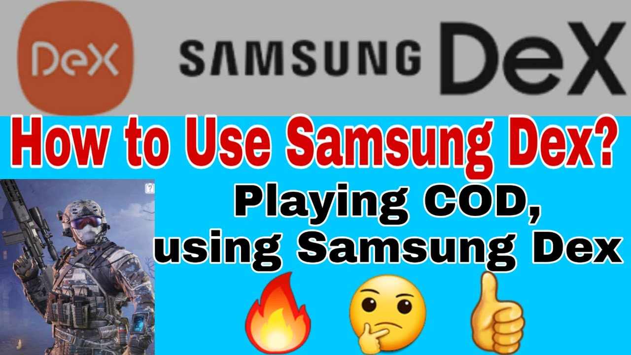 How to use Samsung dex by USB type -C on Note 10 plus , playing COD USING SAMSUNG DEX - YouTube