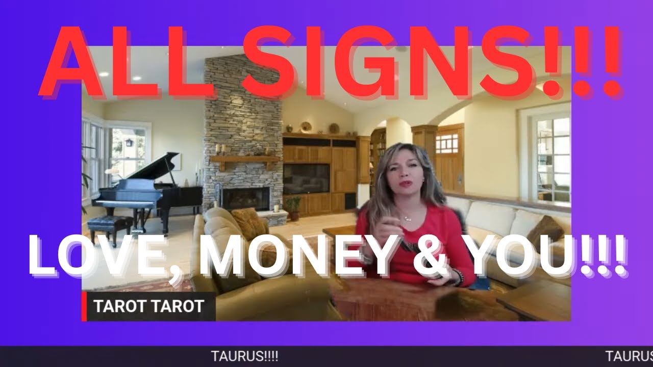 ALL SIGNS!!! LOVE, MONEY AND YOU!!! Love Tarot Reading #allsigns # ...