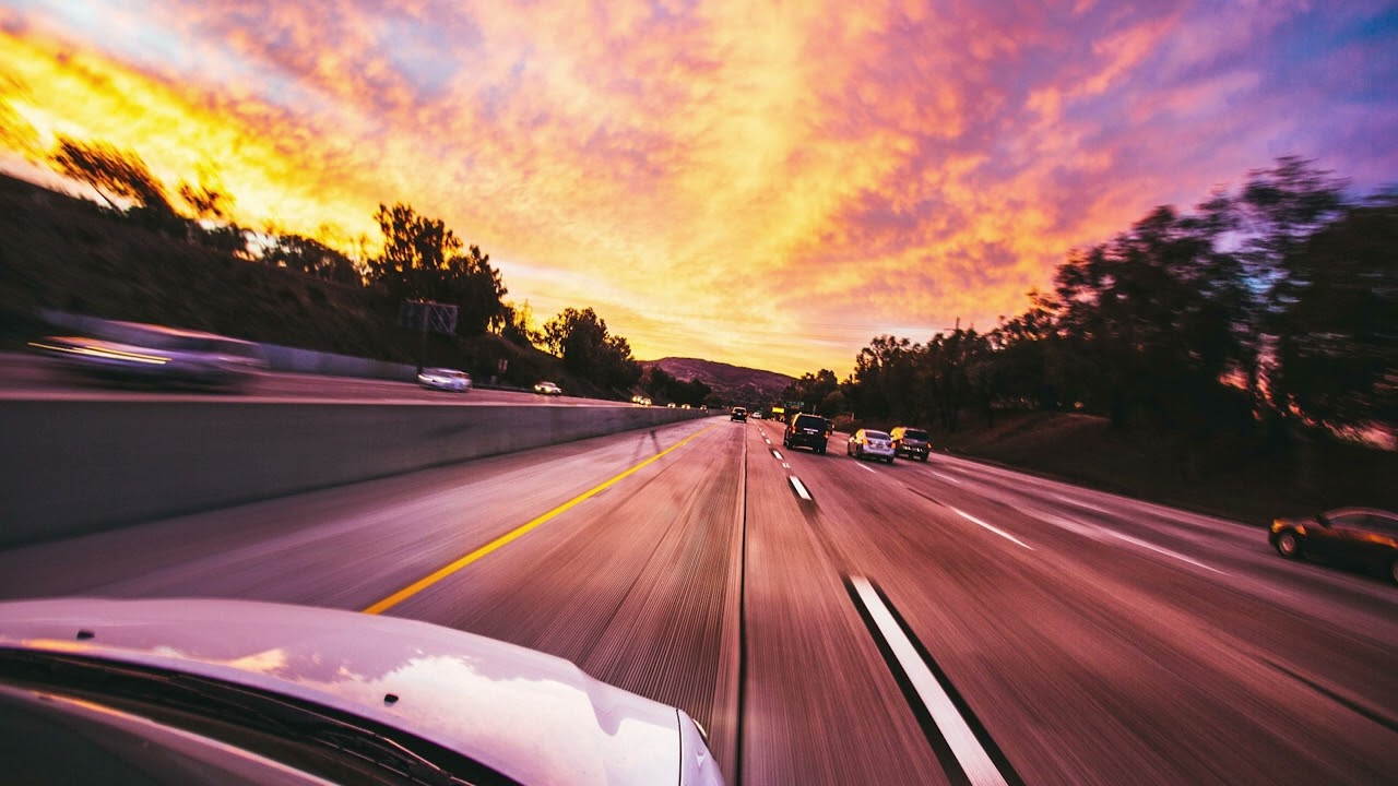 Relaxing Car drive | Enjoy the soothing rumble from a car 8 Hours - YouTube