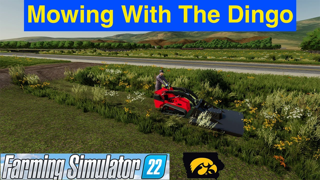 Toro Dingo Pushed to the MAX with this MOWER |FS22| - YouTube