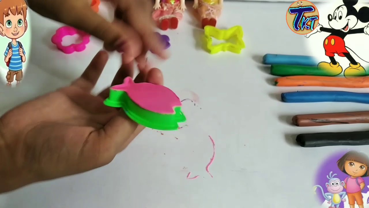 #SIMPLE ACTIVITIES CLAY | HOW PLAY WITH COLOURFUL CLAY 2020 - YouTube