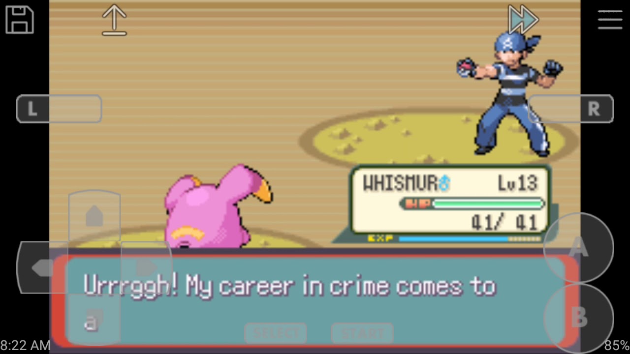 Pokemon Emerald (Android)(GBA Rom) Part 5: Roxanne, Devon Corp, and ...