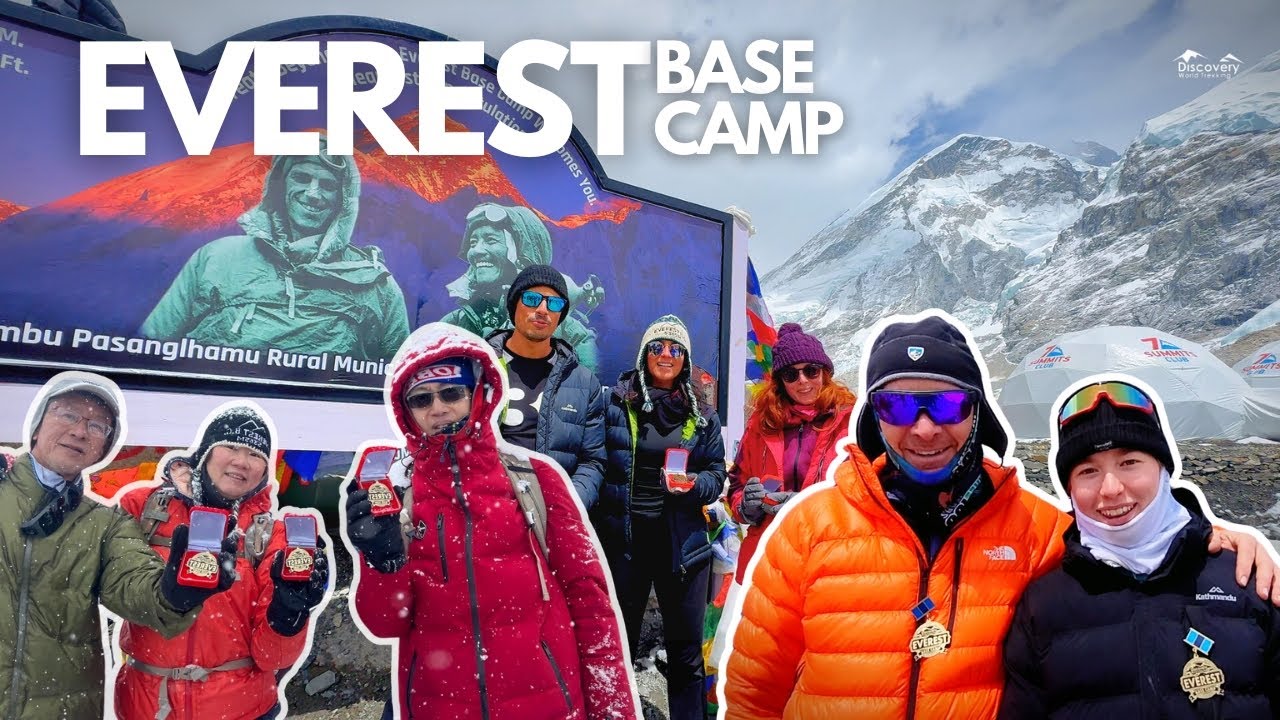 Conquering Everest Base Camp (5,364m) with Discovery World Trekking || April 2024 - YouTube