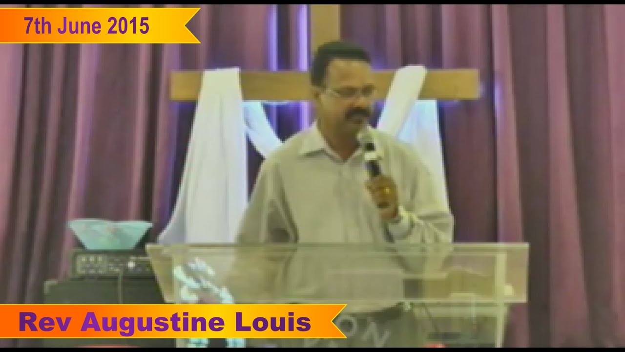 Rev Augustine Louis - YouTube
