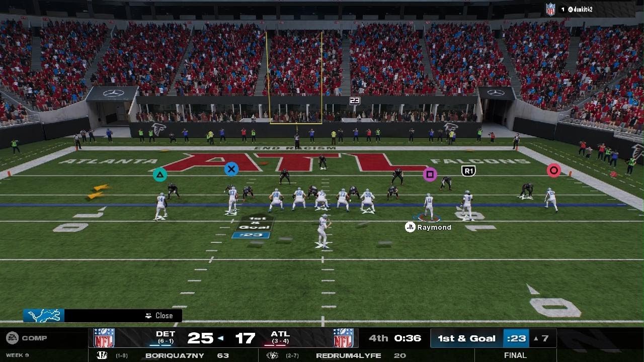 Redzone play-REC - YouTube