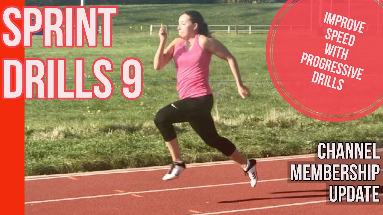 IMPROVE SPEED PROGRESSIVE SPRINT DRILLS & CHANNEL MEMBERSHIPS LAUCNH ...