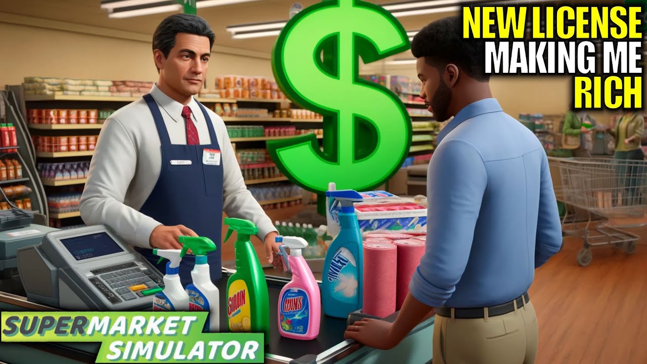 Best Cleaning License | Supermarket Simulator Gameplay | Part 80 - YouTube