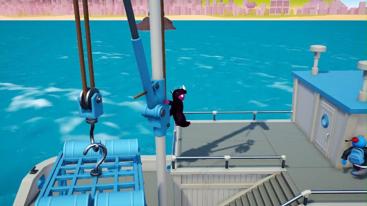 NEW GANG BEASTS MAP - YouTube