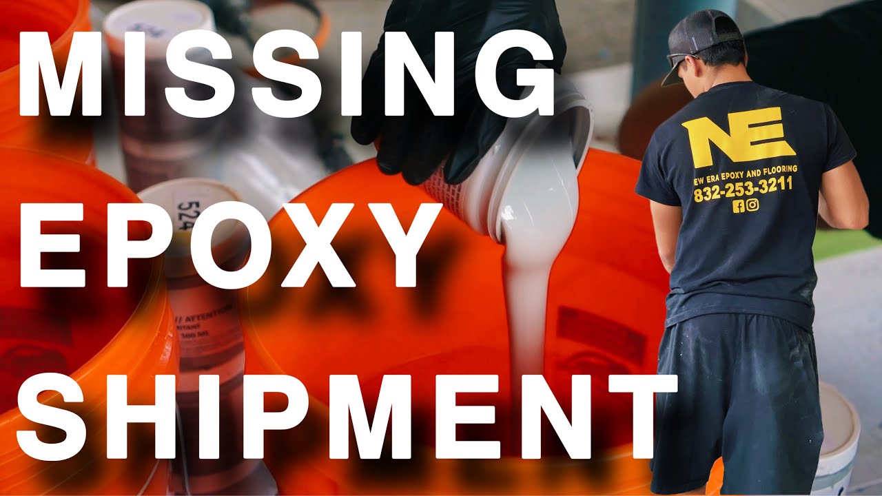 EPOXY: WE CAN’T FIND OUR EPOXY ! - YouTube