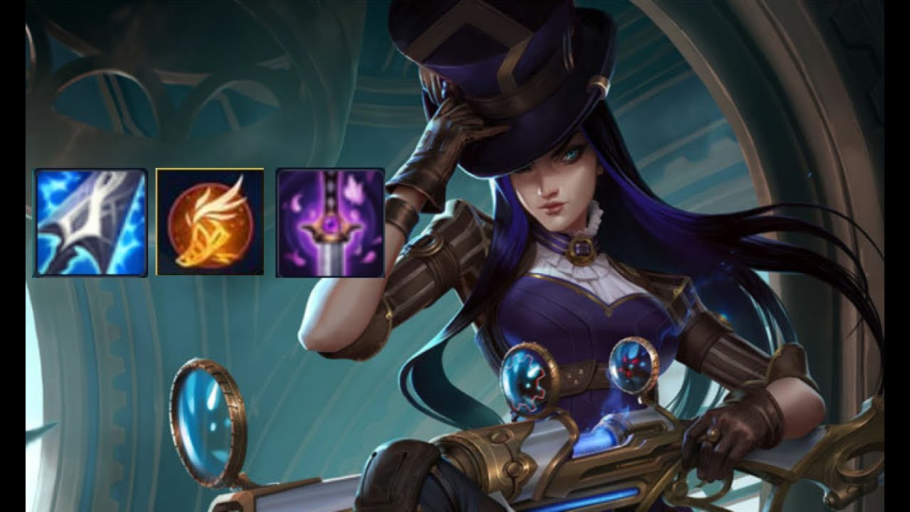 lethality Caitlyn is super lethal (league of legends - Wildrift ) - YouTube