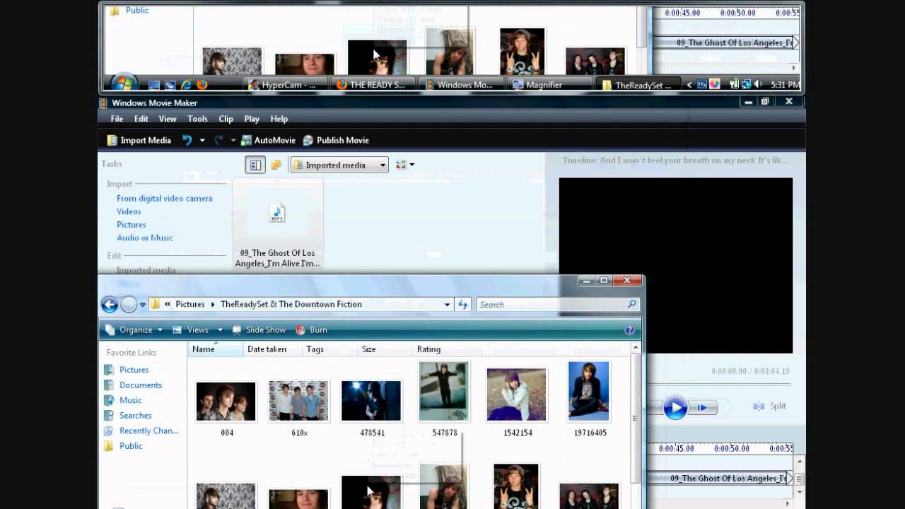 Windows Movie Maker Tutorial(for lyric videos) Part 1 - YouTube