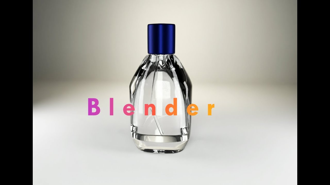 How to make Perfume bottle in blender #1video - YouTube