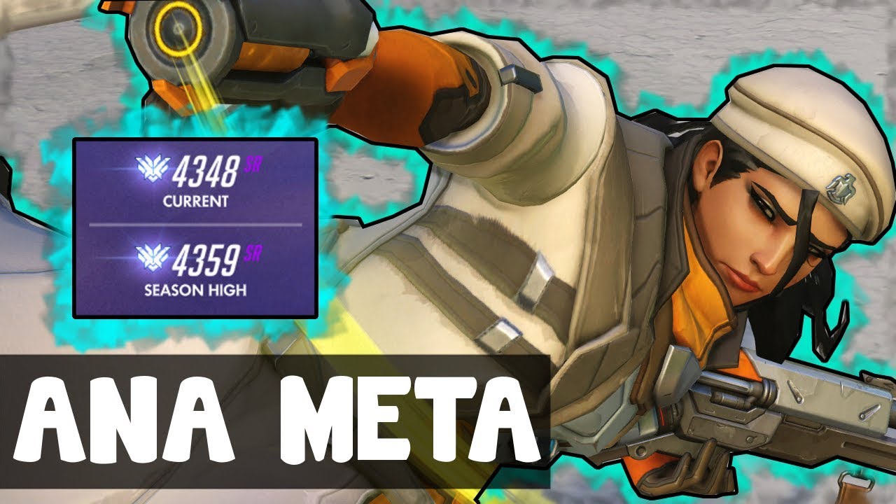 IS ANA FINALLY BACK?! Ana Support Meta In Season 8 Overwatch | How ...