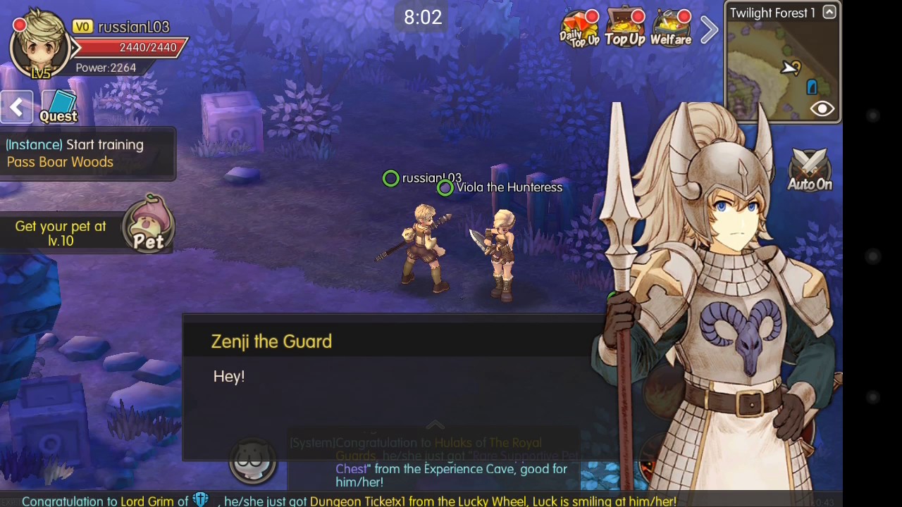 Guardians of fantasy/ android gameplay - YouTube