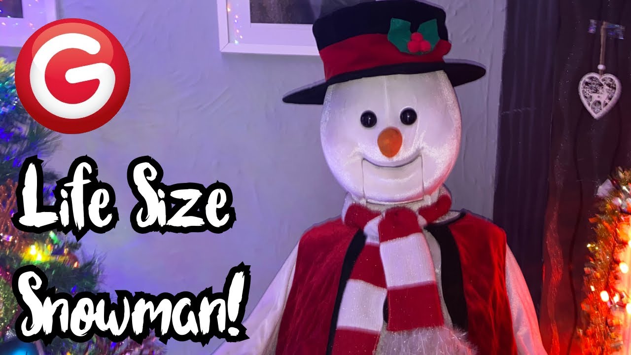 Animated Dancing Snowman