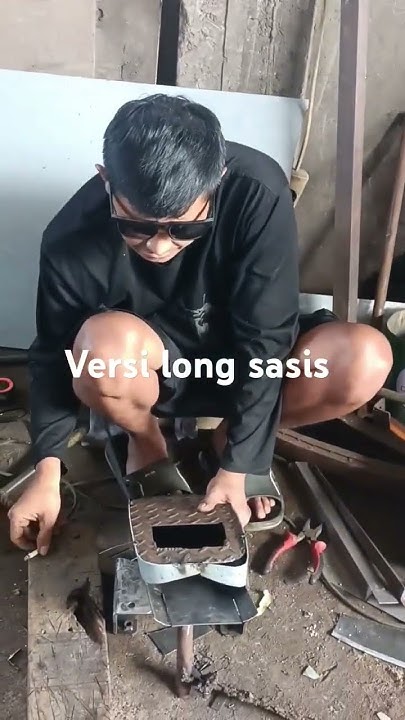 pembuatan long sasis - YouTube